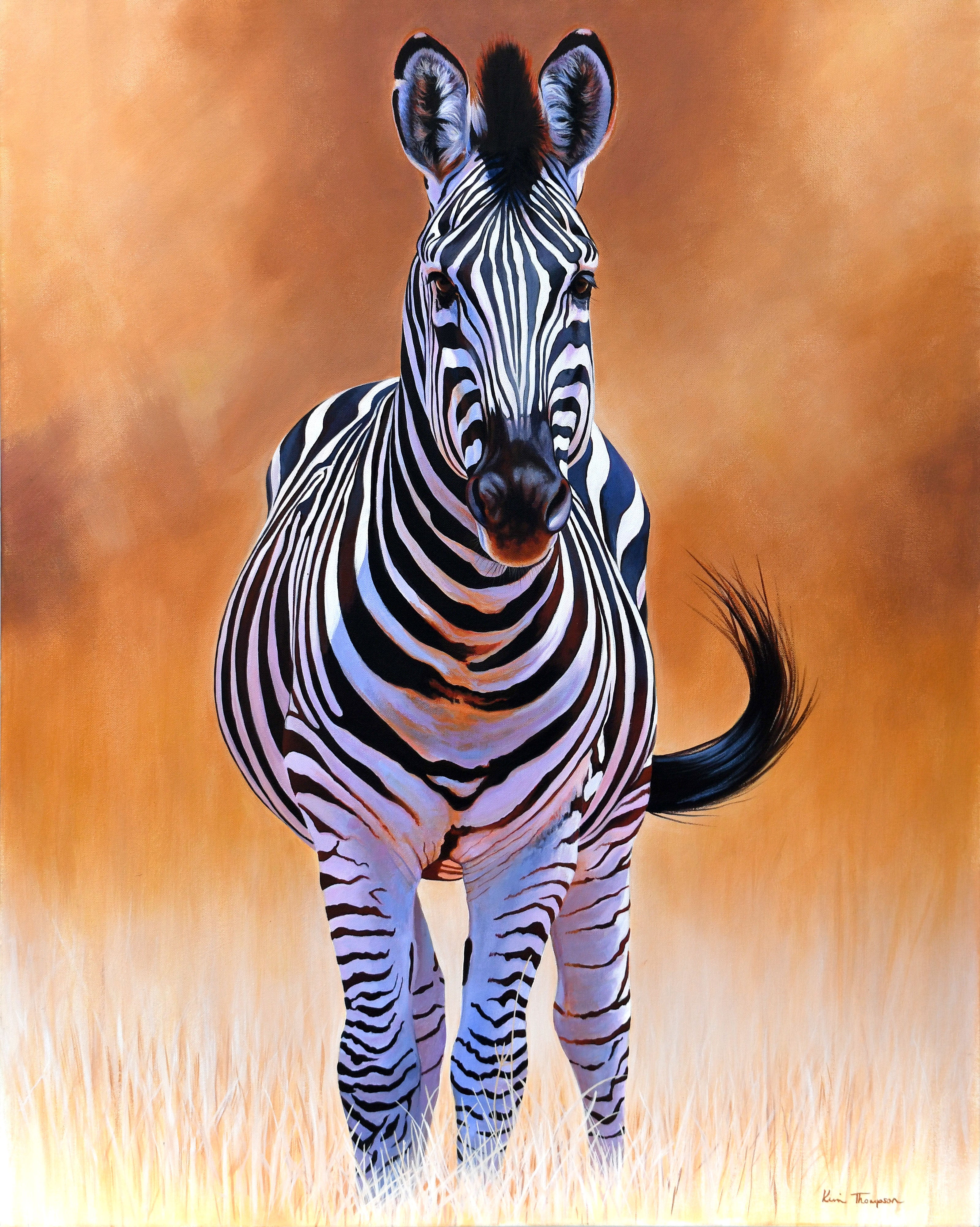Golden Light (original) – Kim Thompson Wildlife Art & Illustration
